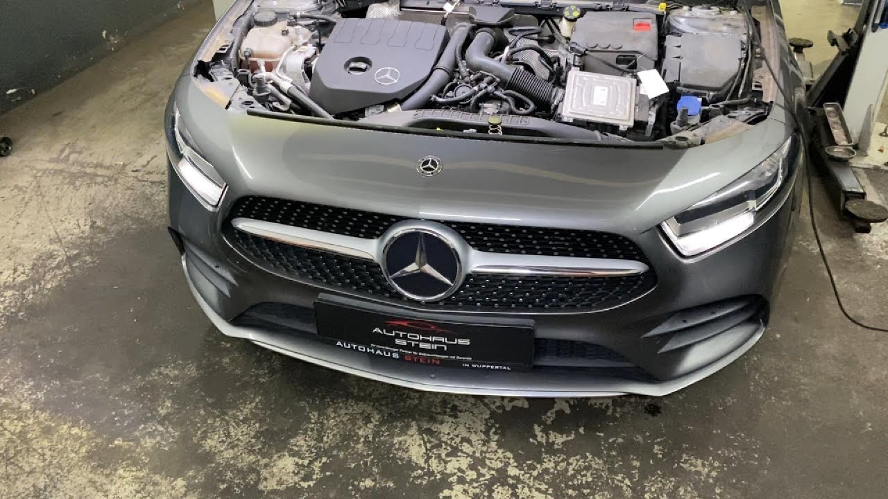 DIY MERCEDES A200 W177 MULTI V BELT REPLACEMENT KEILRIEMEN TAUSCHEN ...