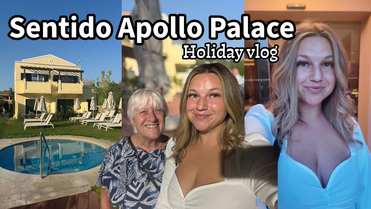 Sentido Apollo Palace Corfu Holiday Vlog - YouTube