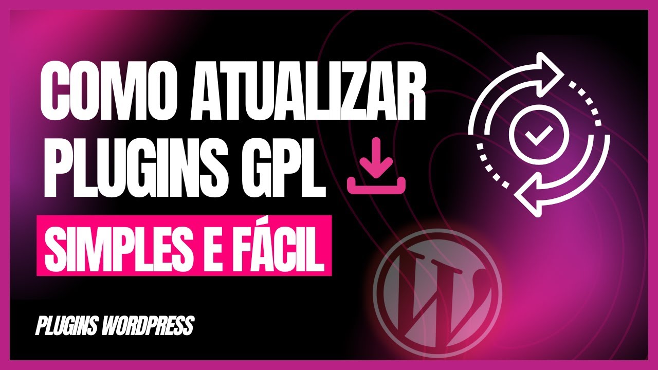 Como Atualizar Plugins Wordpress off-line Da Plugins Tech - (Simples e Rápido) - YouTube