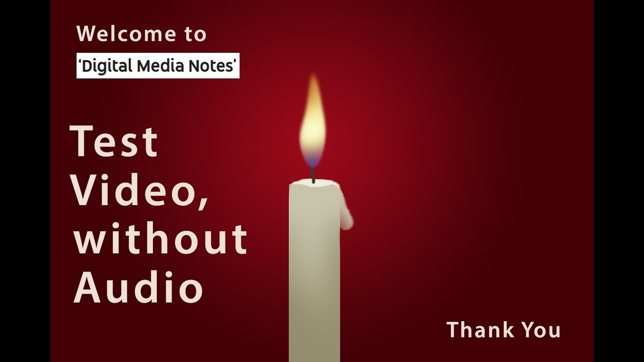 Welcome to 'Digital Media Notes" - YouTube