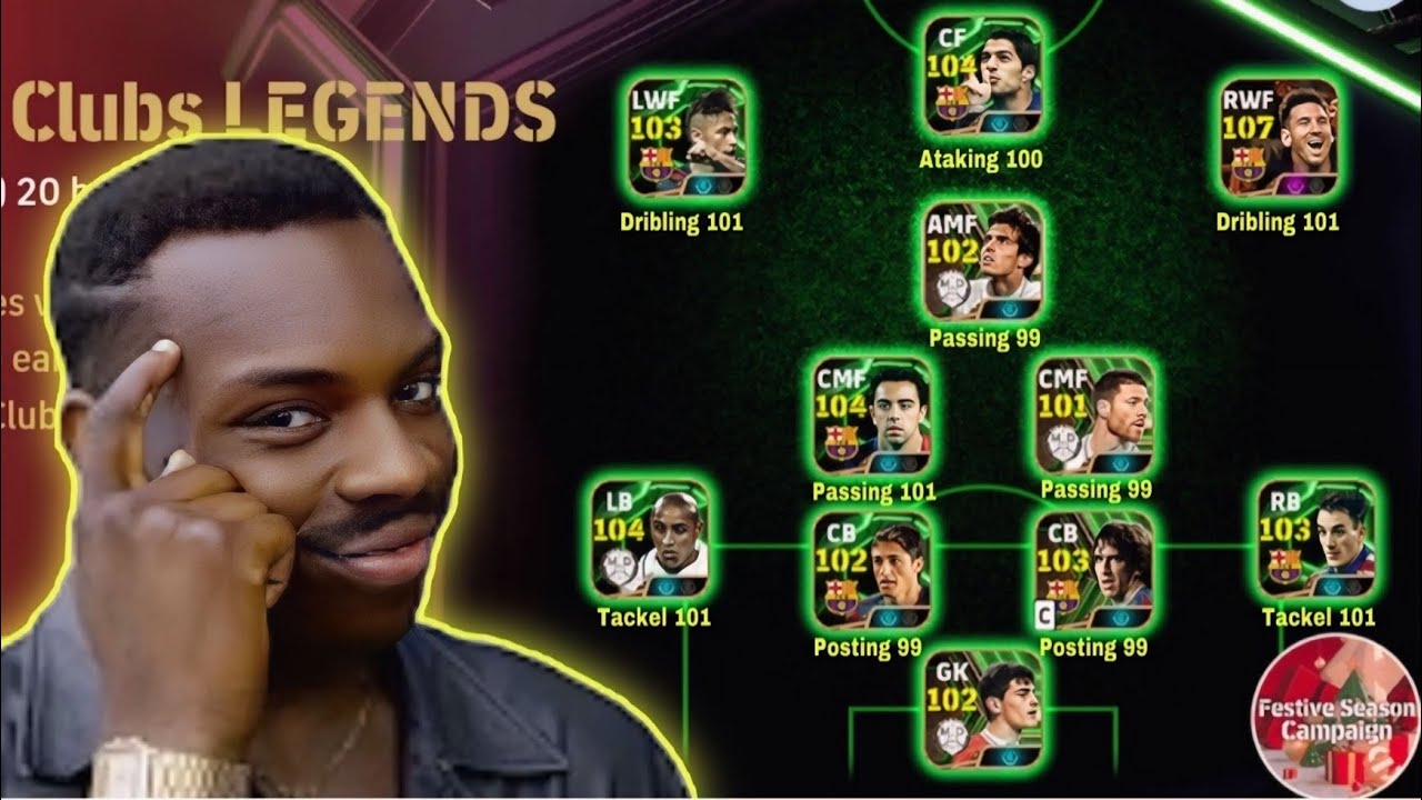 WHEN YOU PLAY SPAIN CLUB LEGENDS ON LEGEND MODE🥶 | EFOOTBALL 2025 ...