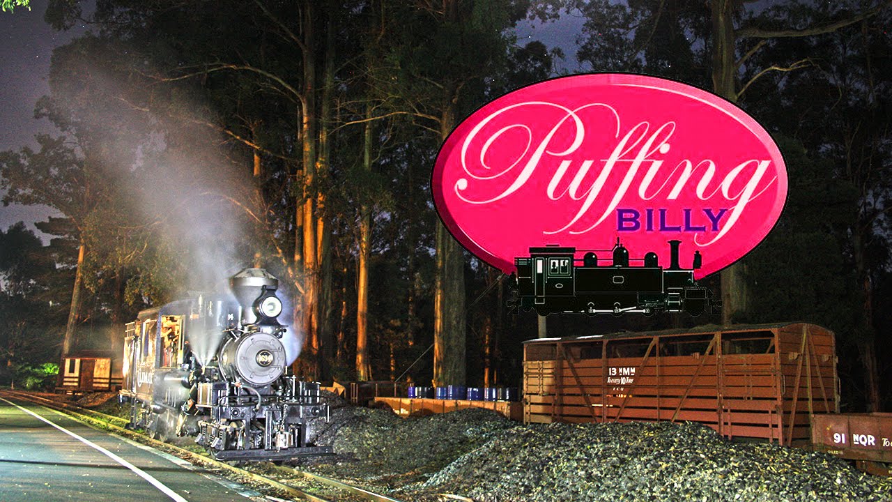 Puffing Billy Commissioners Special - Climax Steam Locomotive - YouTube