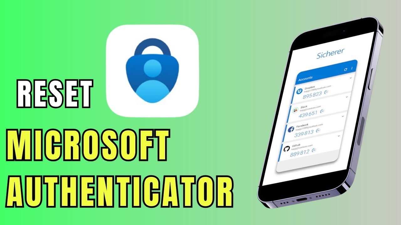 How to properly Reset Microsoft Authenticator(2024)-Easy guide - YouTube