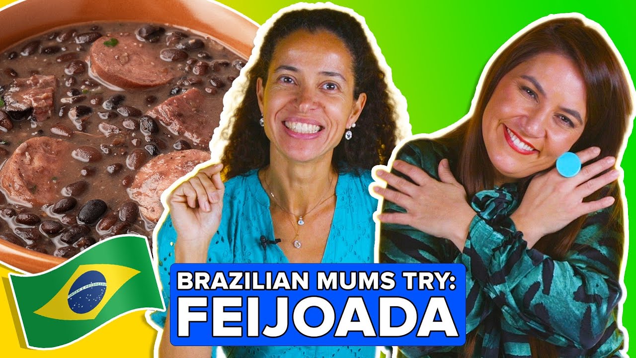 Brazilian Mums Try Other Brazilian Mums' Feijoada - YouTube