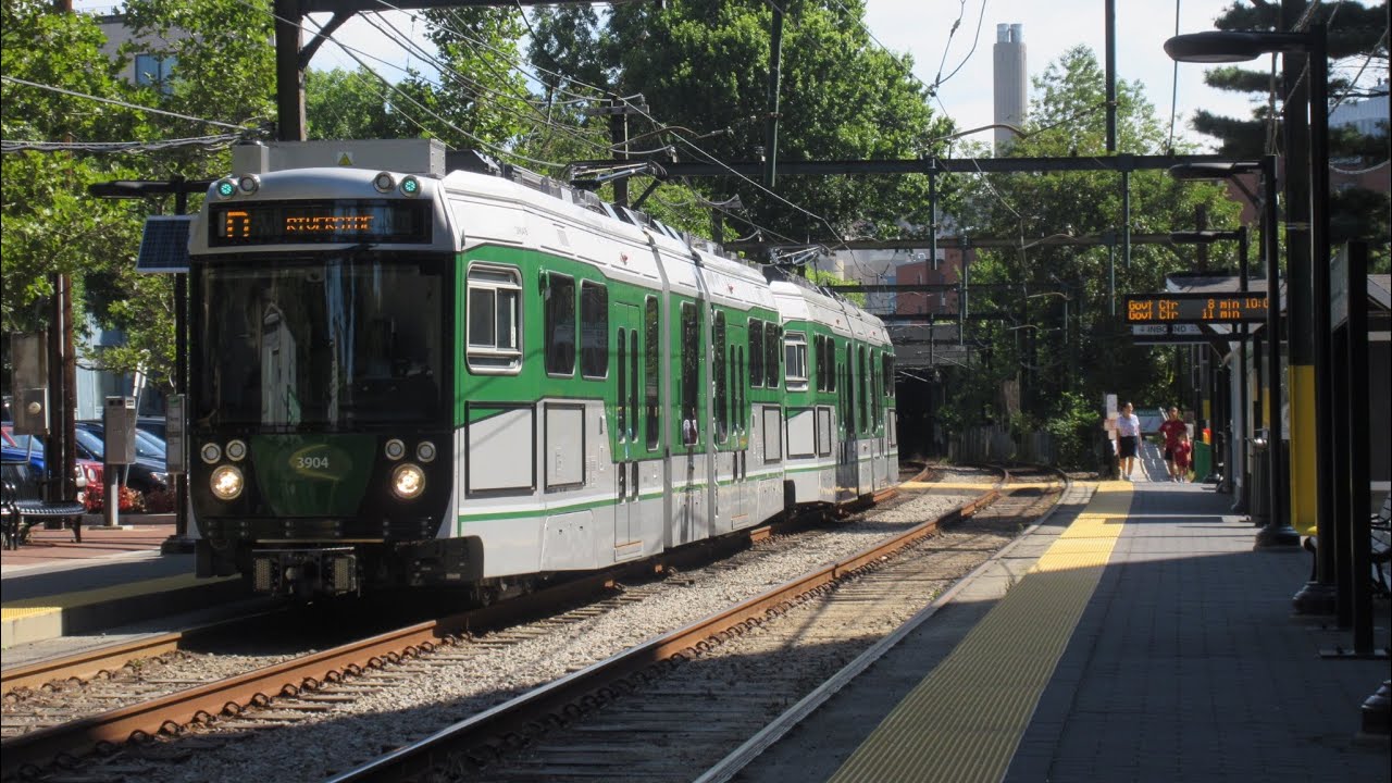 MBTA type 9 #3904 first week in service, ride!! Featuring 3900 and new ...