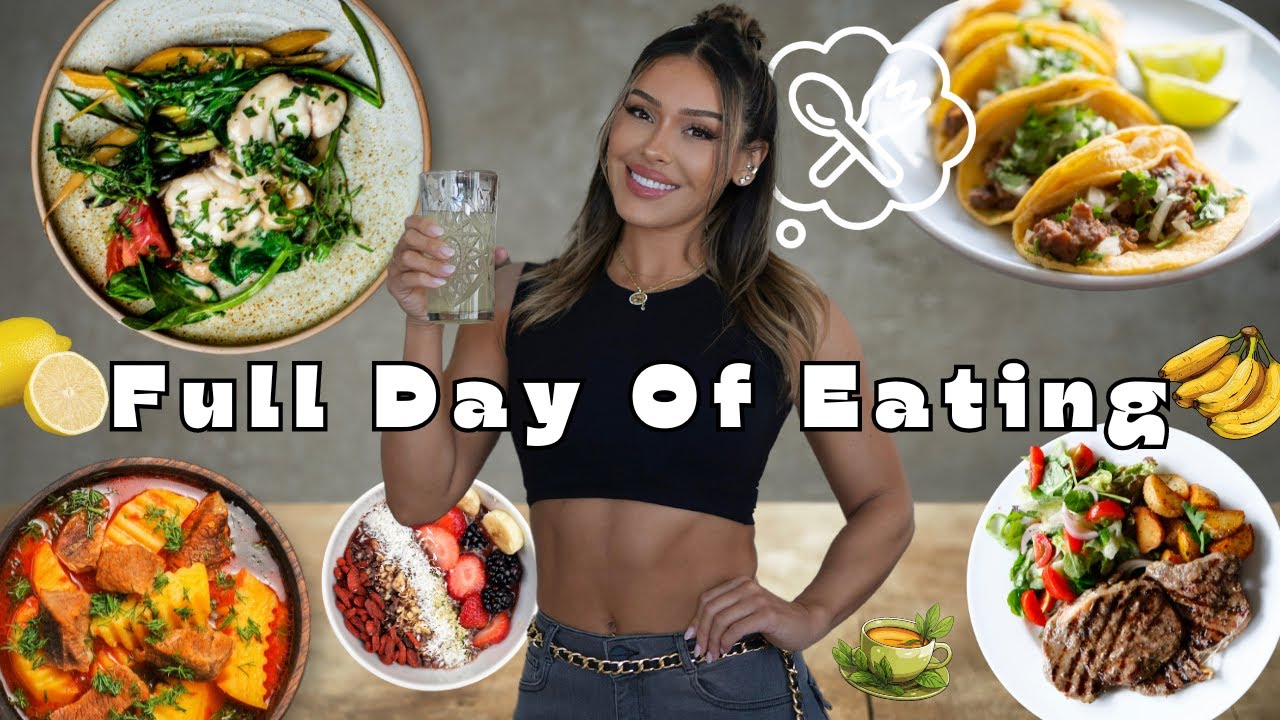 Full Day Of Eating | Healthy & Easy Recipes - YouTube