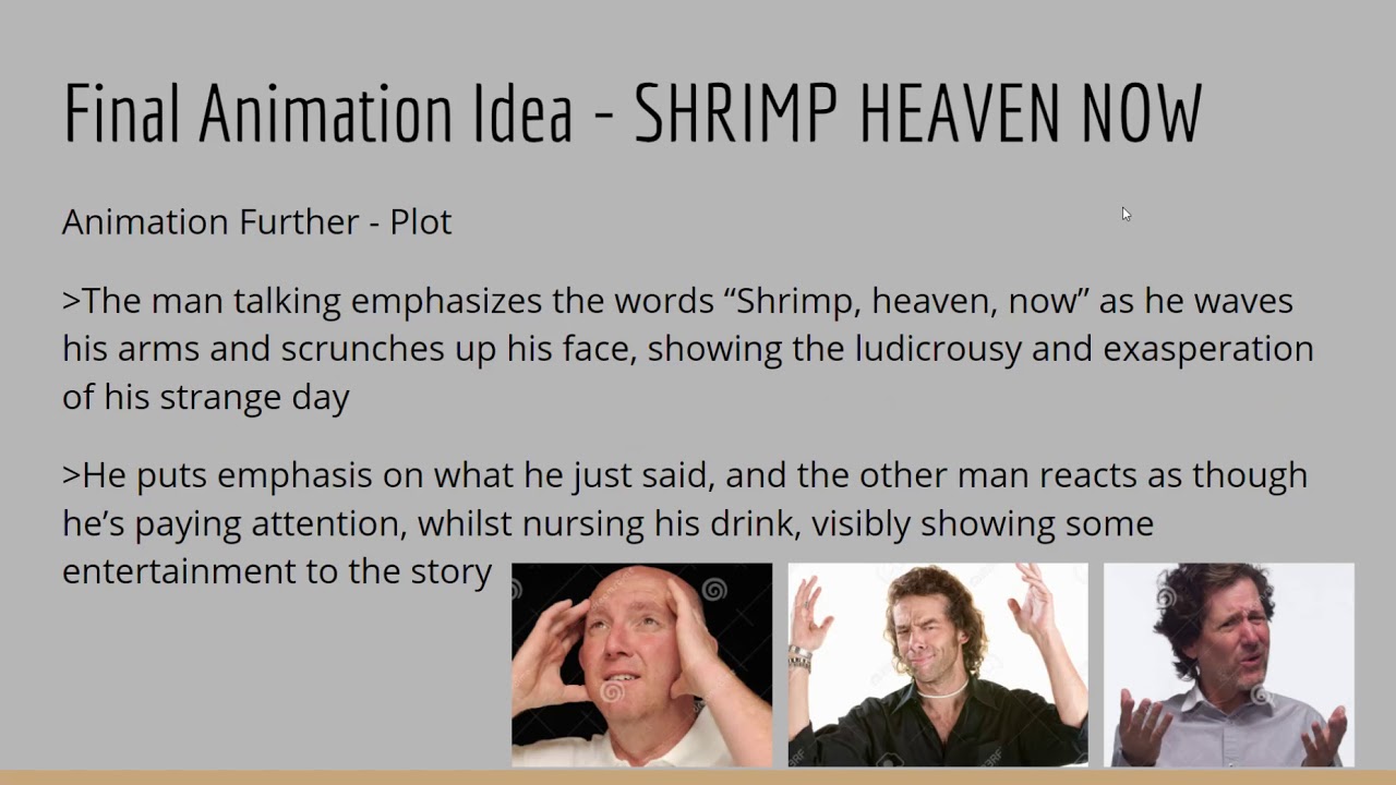 Final Animation Pitch; SHRIMP, HEAVEN, NOW - YouTube