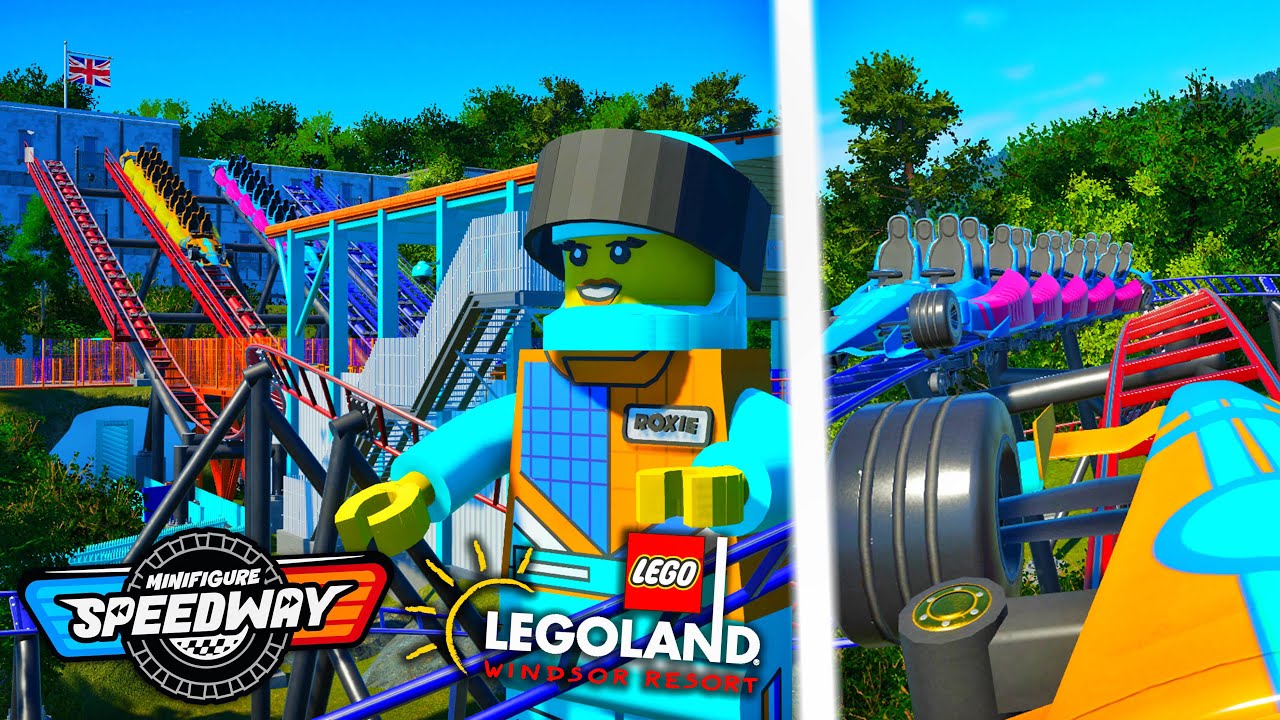 Minifigure Speedway NEW 2024 POV - Legoland Windsor - YouTube