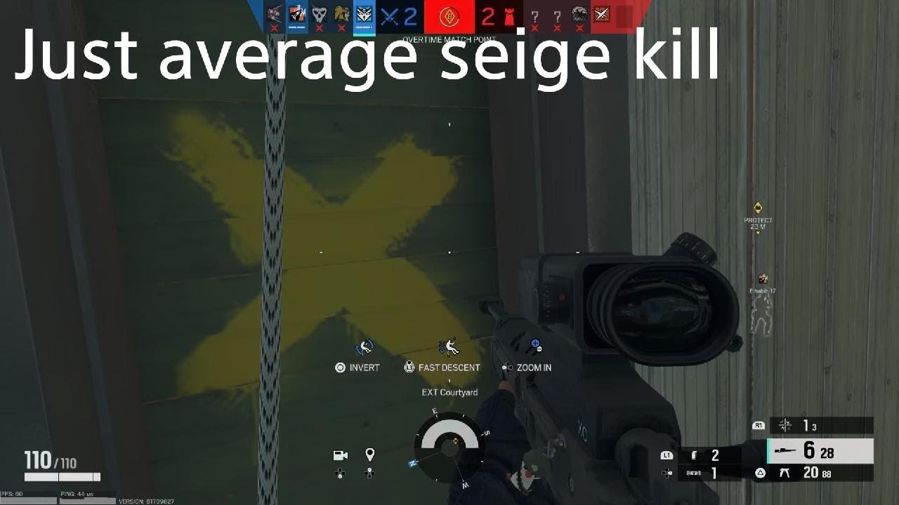 First seige game - YouTube