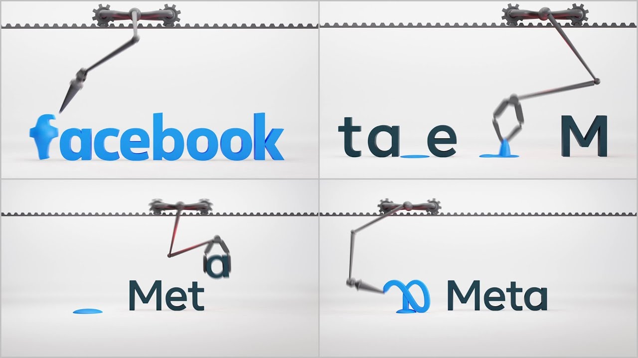 How The Meta Logo Was Made - from Facebook logo - Intro Animation - YouTube