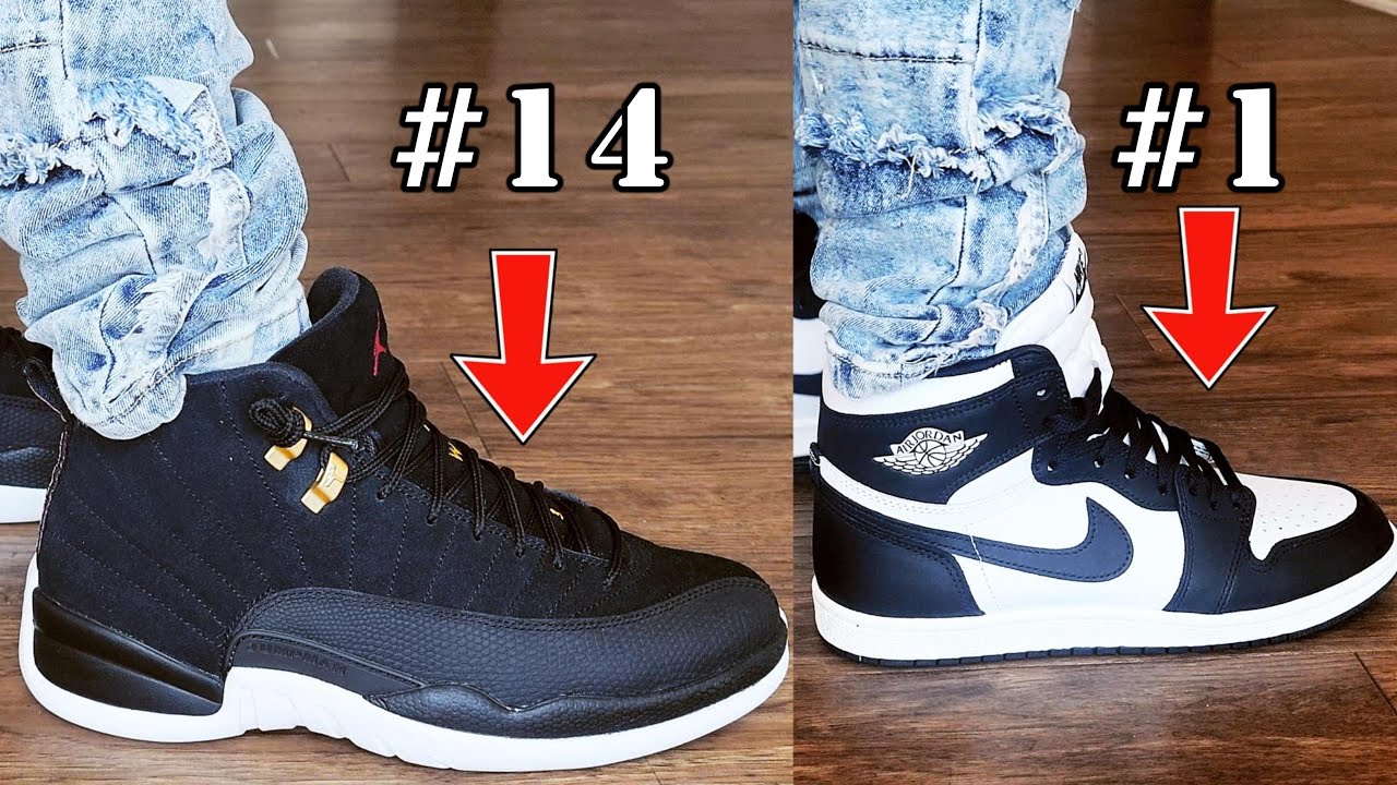 SET OUT TO FIND THE MOST COMFORTABLE JORDAN FROM 1 THROUGH 14 - YouTube