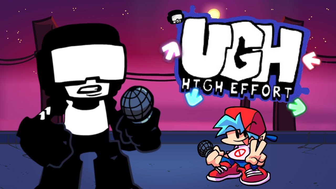 Friday Night Funkin' - High Effort Ugh (feat. Tankman) 100% Perfect ...