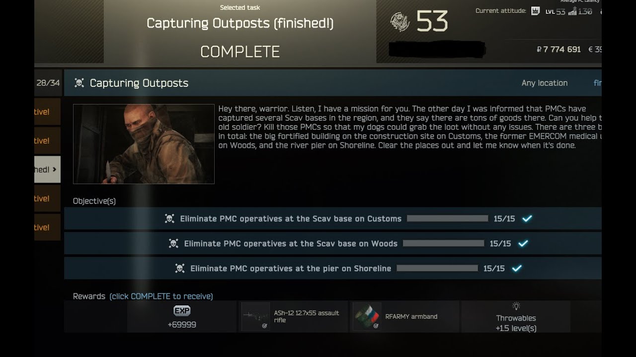 Capturing outpost and insomnia kills - Tarkov clips - YouTube