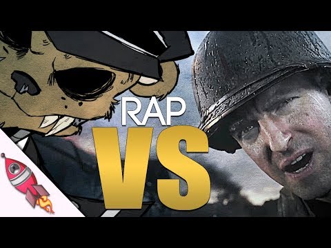 ROCKIT GAMING RAP BATTLE | Five Nights At Freddy's vs Call of Duty WW2 Rap Song
