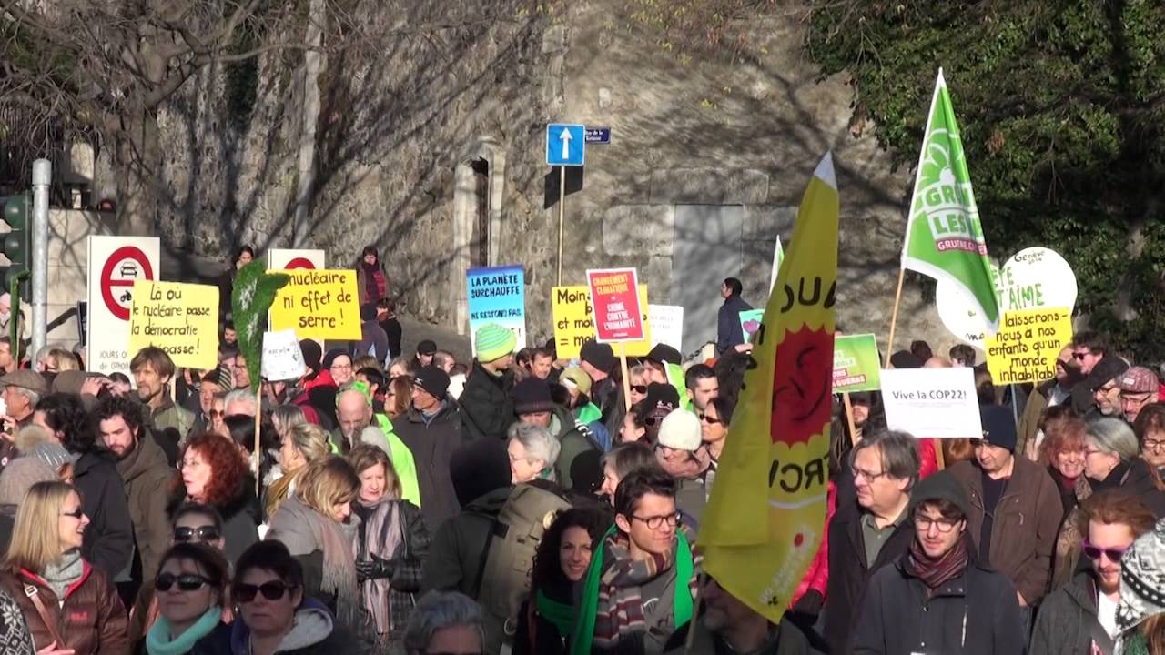 Climate March Geneva 2015 - YouTube