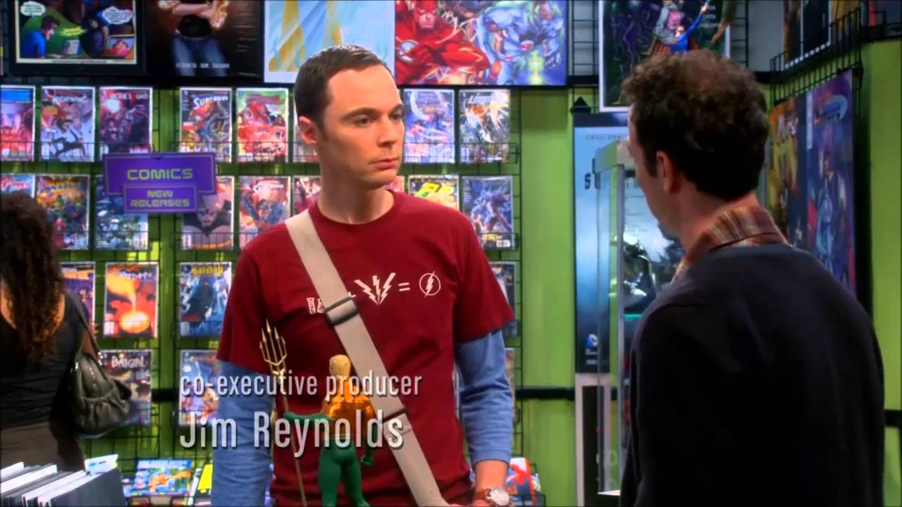 The Big Bang Theory - Sheldon buys Aquaman - YouTube