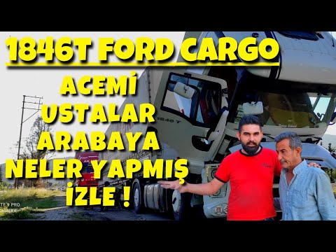 1846T FORD CARGO OTOMATİK VİTES ARIZA YAPMIŞ YOL DA KALMIŞ