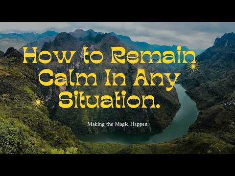 How to Remain Calm: Mastering Emotional Resilience.calmness - YouTube