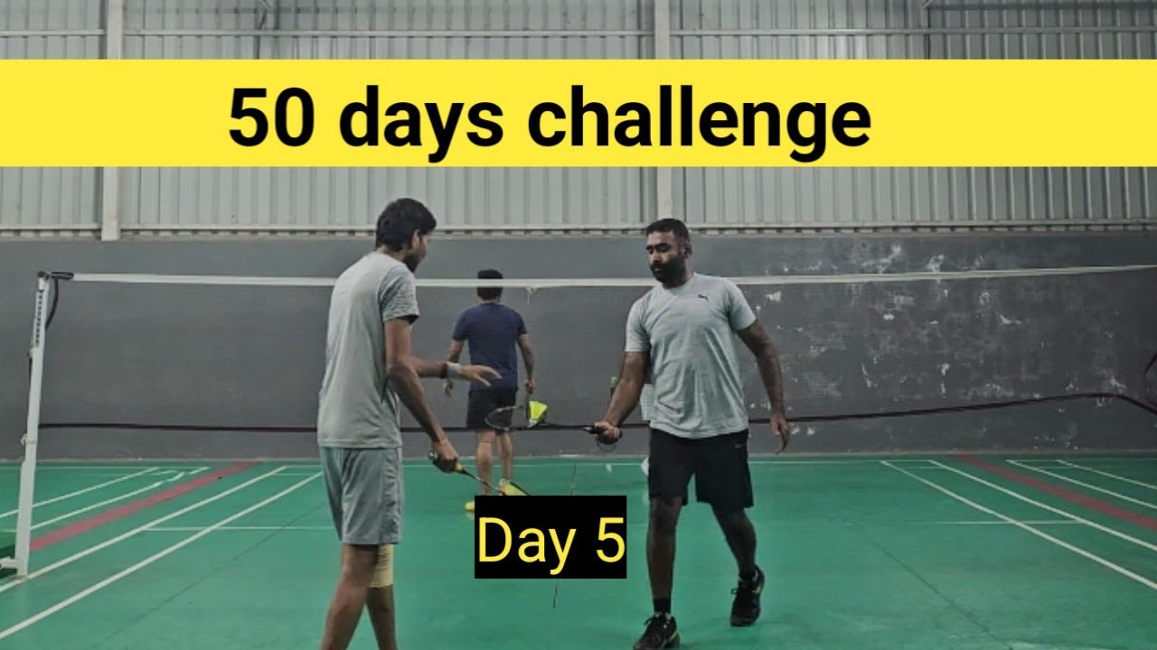 Day 4 Badminton |50 days Challenge |Learn Badminton with fun - YouTube