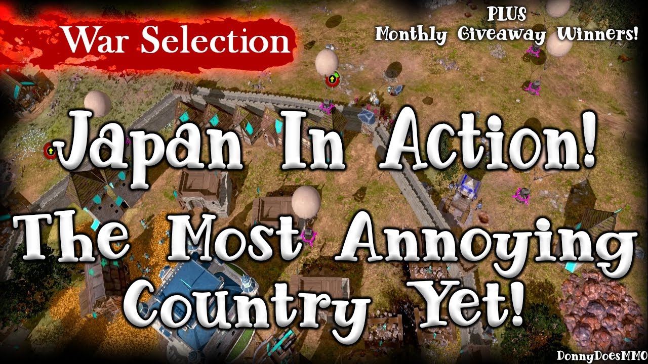 War Selection | Japan In Action! | Team Gameplay - YouTube