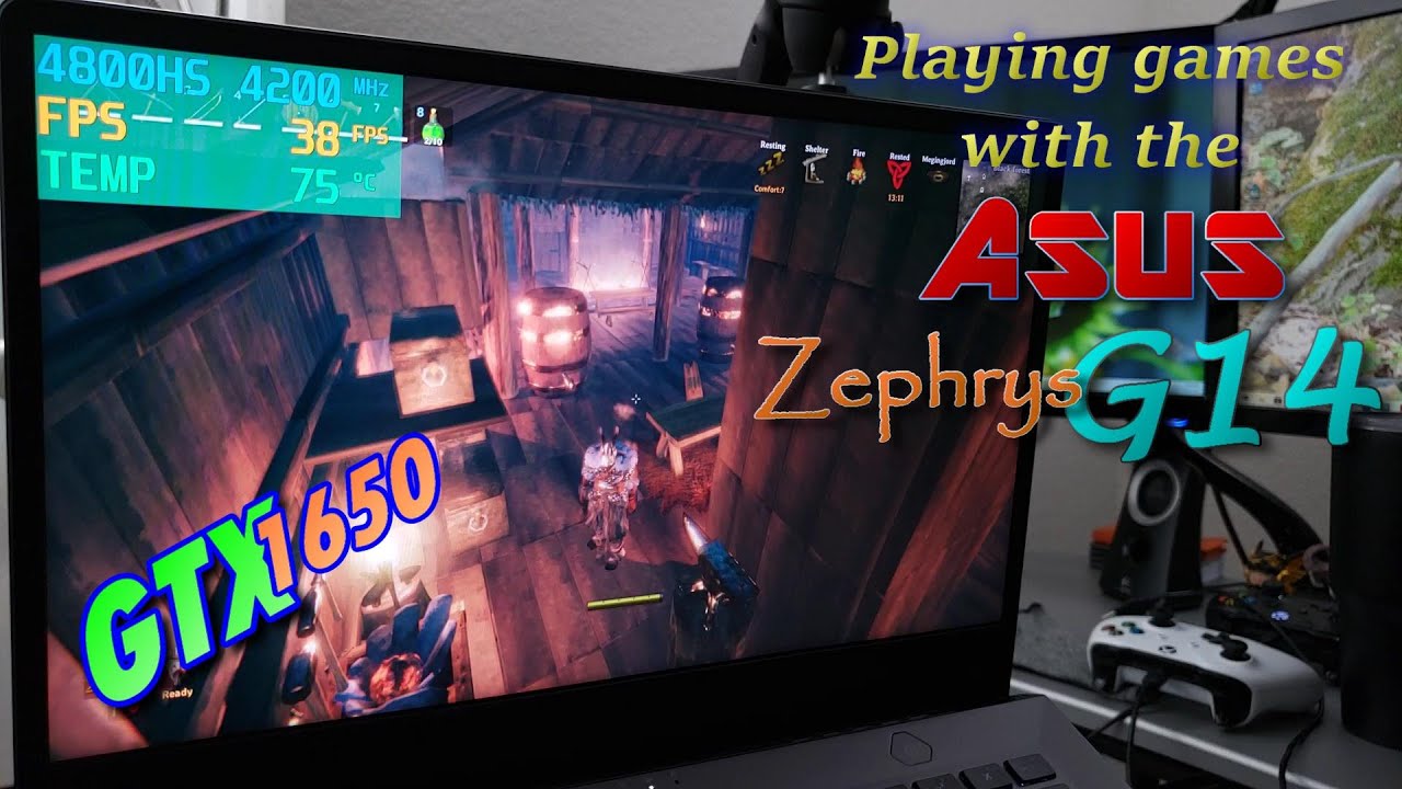 Playing Games With the Asus ROG Zephyrus G14 (GTX 1650) - YouTube