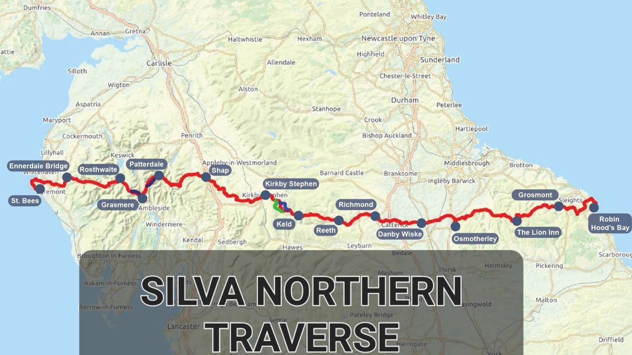 SILVA NORTHERN TRAVERSE TRAINING. - YouTube