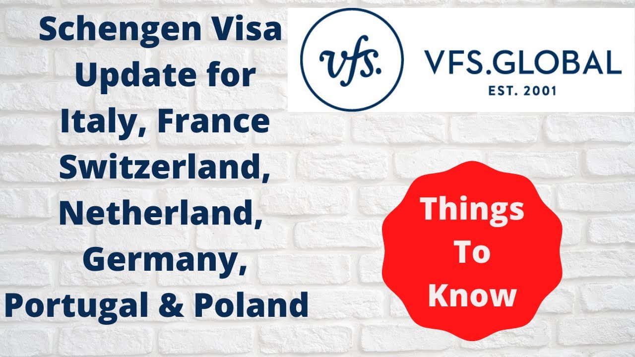 VFS Global India Updates for Schengen Countries! What is open Visitor ...