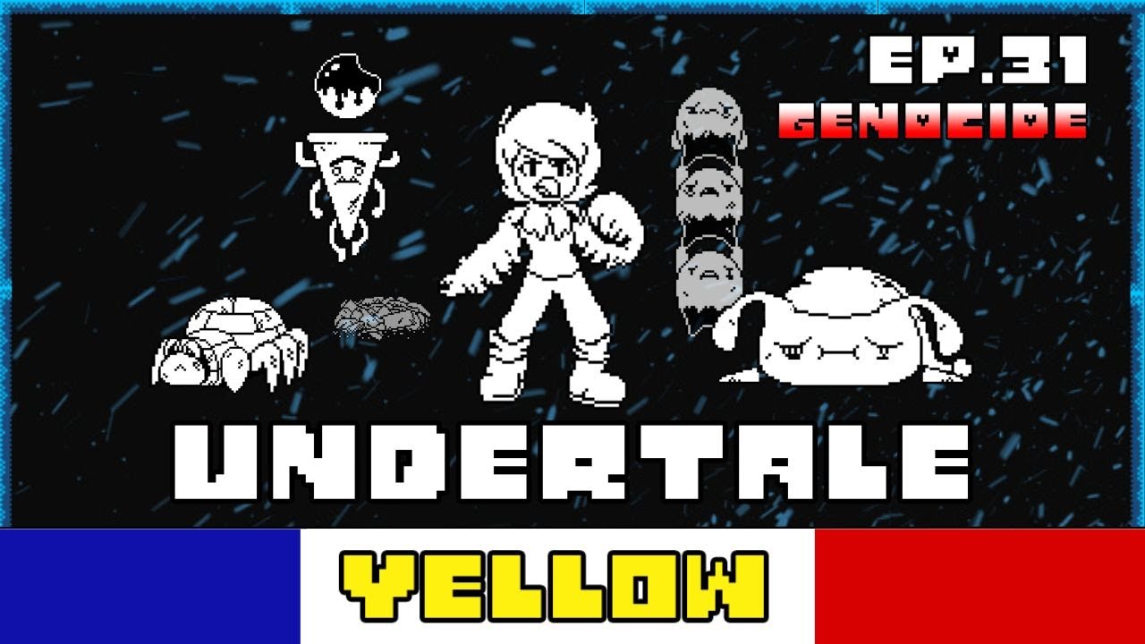 UNDERTALE YELLOW FR || ROUTE GÉNOCIDE EP.31 : Couveneige le désert de glace - YouTube