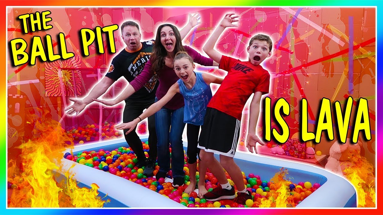THE BALL PIT IS LAVA! | We Are The Davises - YouTube