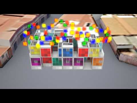 CUBI_X modular house - YouTube