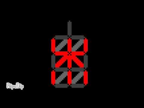 24 segment display - YouTube