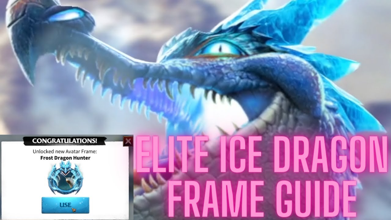 HOW TO BEAT THE ELITE ICE DRAGON - Call of Dragons *Frame Guide* - YouTube