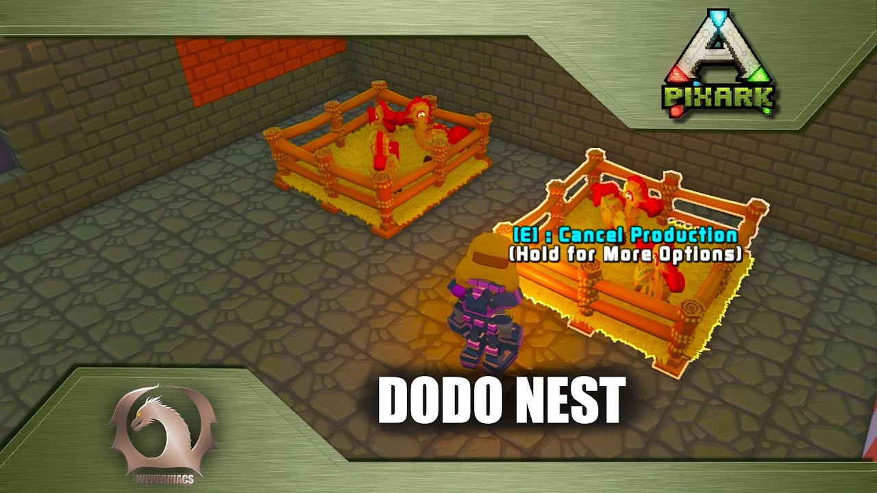 Pixark - Dodo nest - YouTube