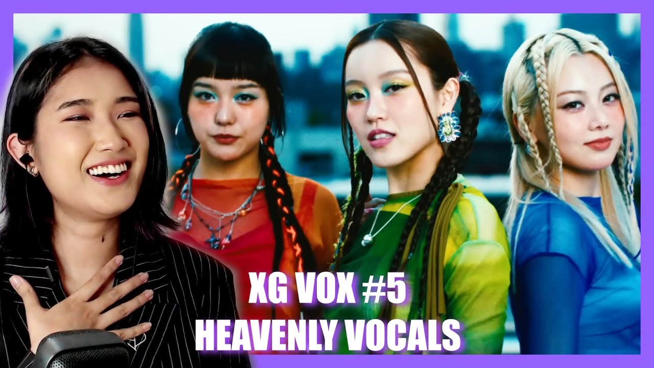 [XG VOX #5] XGLEE CLUB (HINATA, JURIA, CHISA) Reaction | Lady Rei - YouTube