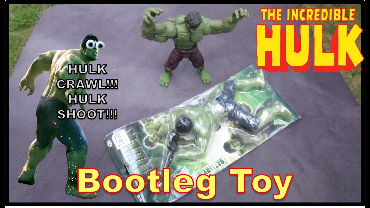 The Incredible Army Crawling Bootleg HULK!!! | HULK BOOTLEG - YouTube