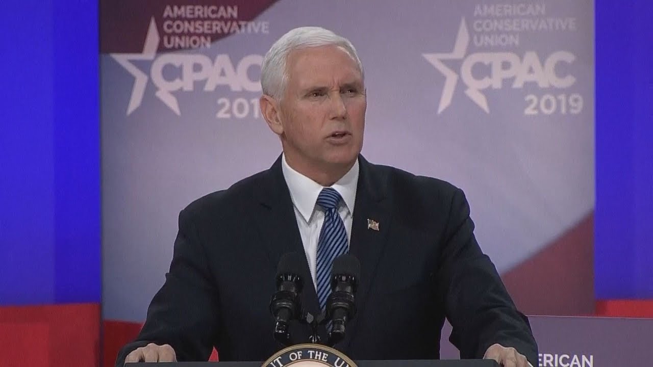 Mike Pence speaks at CPAC 2019: full speech - YouTube