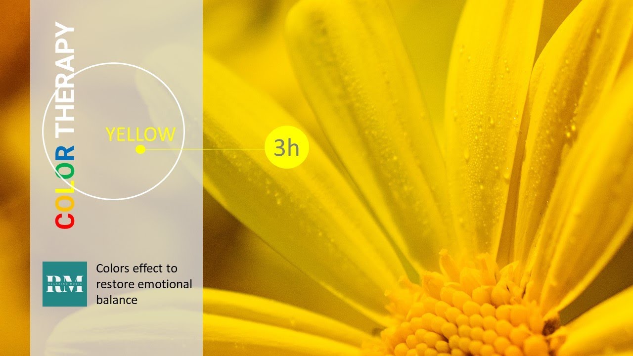 COLOR THERAPY. Yellow is the color of intellect and spiritual ...