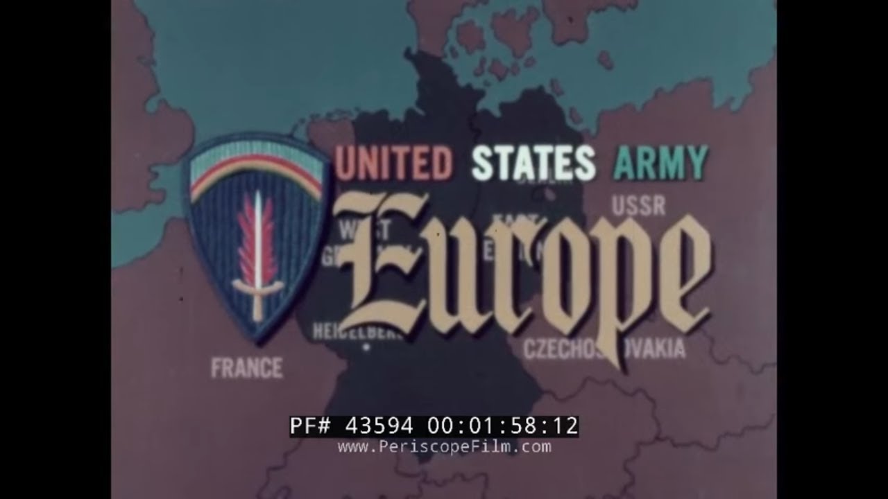 THE BIG PICTURE U.S. ARMY IN COLD WAR BERLIN GERMANY 1960s FILM 43594 ...