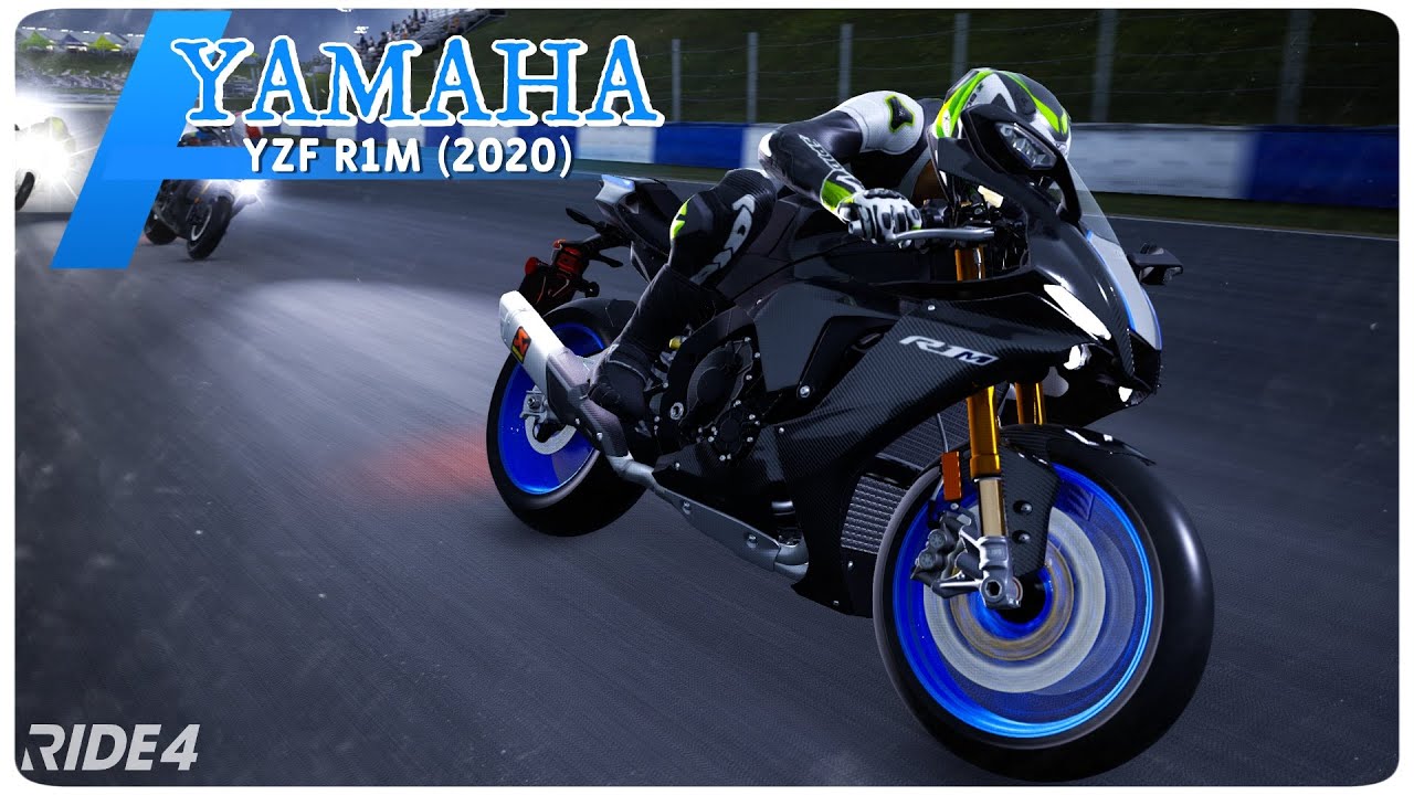 YAMAHA YZF R1M/Night Circuit Race - YouTube