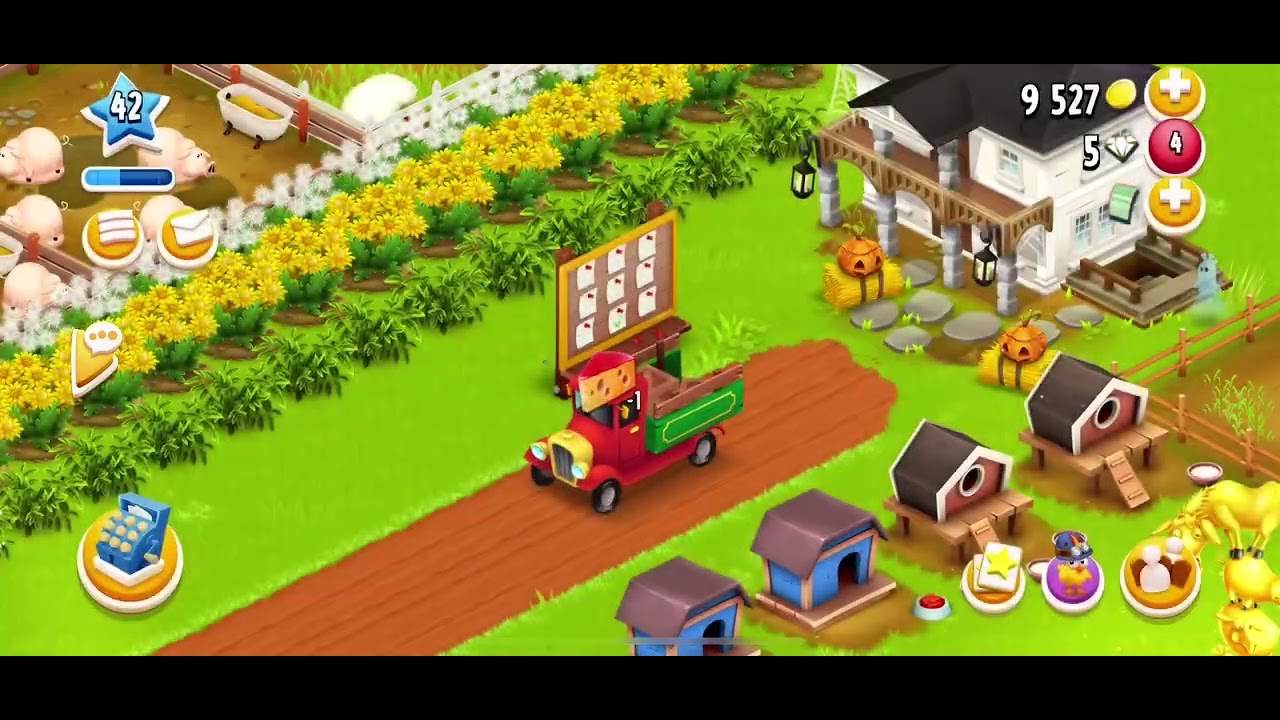 Daily hay day routine 42 level - YouTube