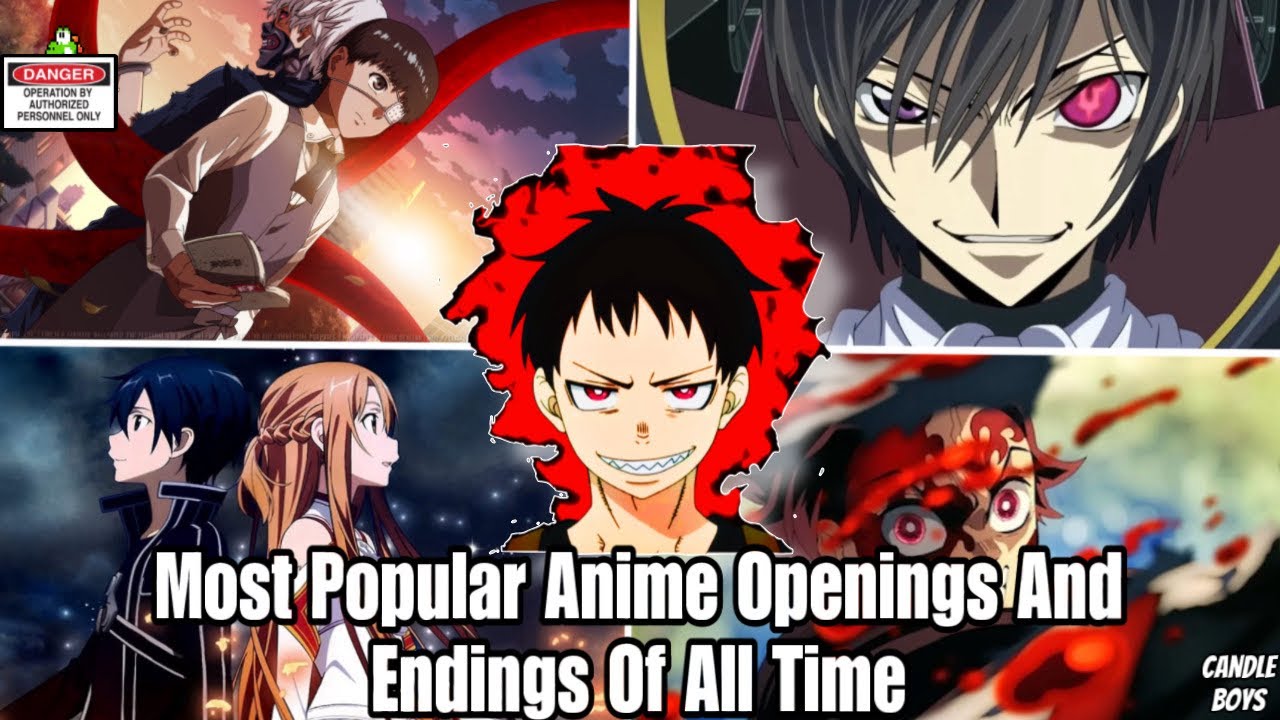 Most Popular Anime Openings And Endings Of All Time - YouTube