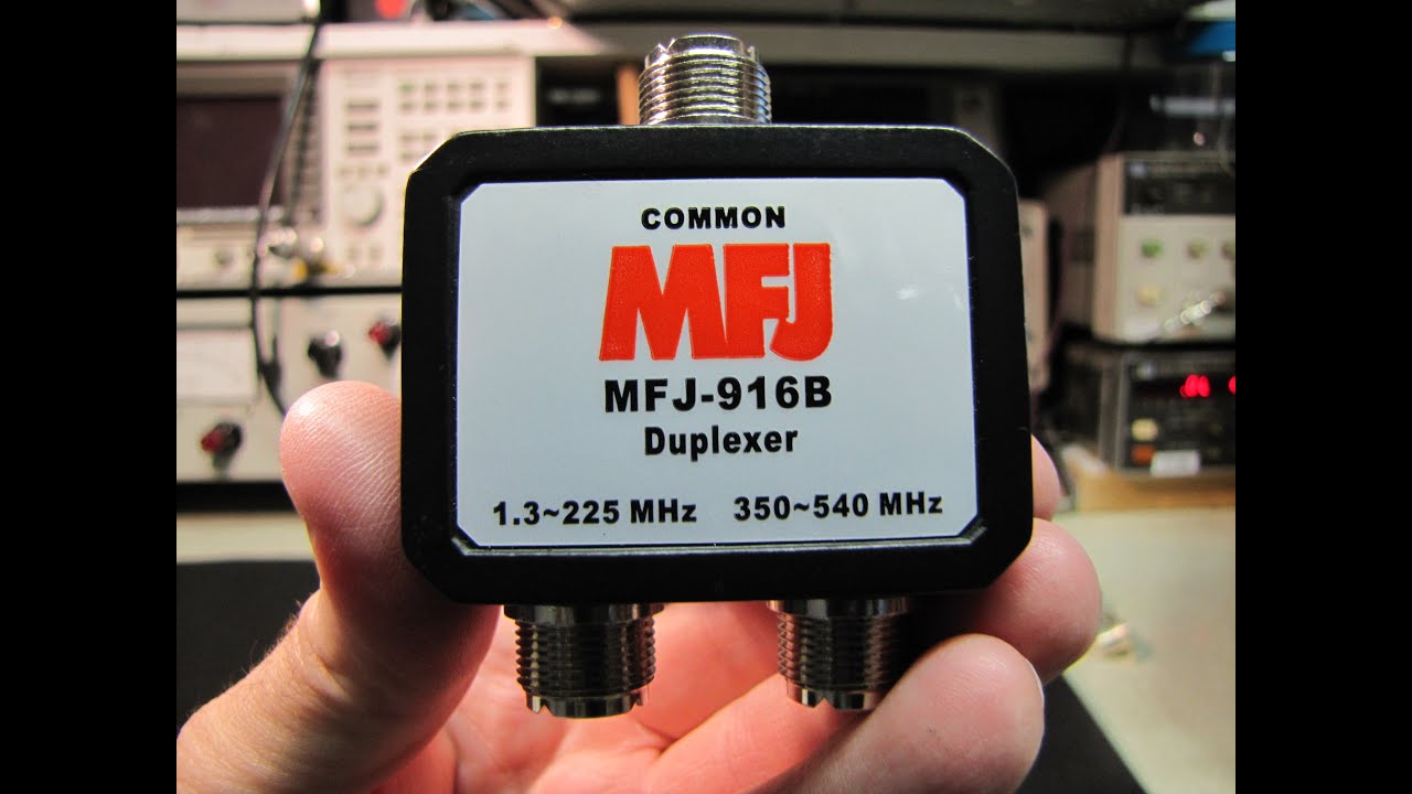 MFJ 916B Duplexer - Tested and Reviewed - YouTube