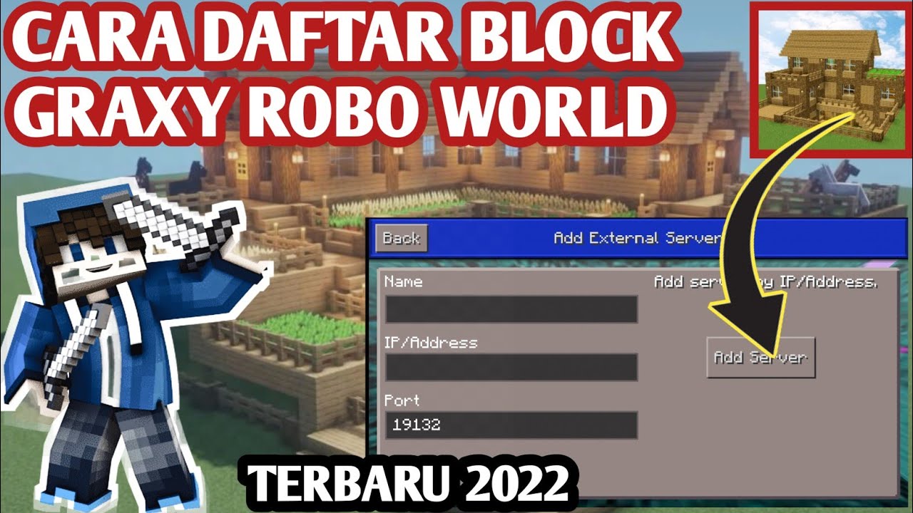 Cara Daftar Block Crazy Robo World || Cara Login Game Block Crazy Robo ...