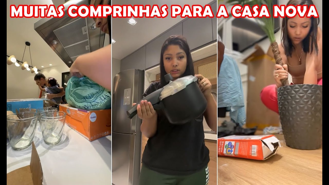 Thay Rodrigues: abrindo as comprinhas que estão chegando para a casa ...