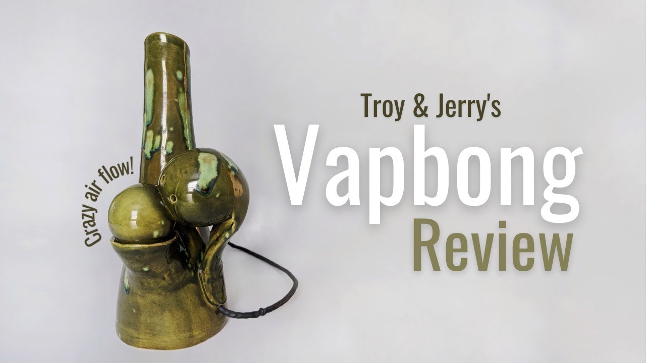 Vapbong Review - One-Of-A-Kind Ceramic BONG VAPE - YouTube