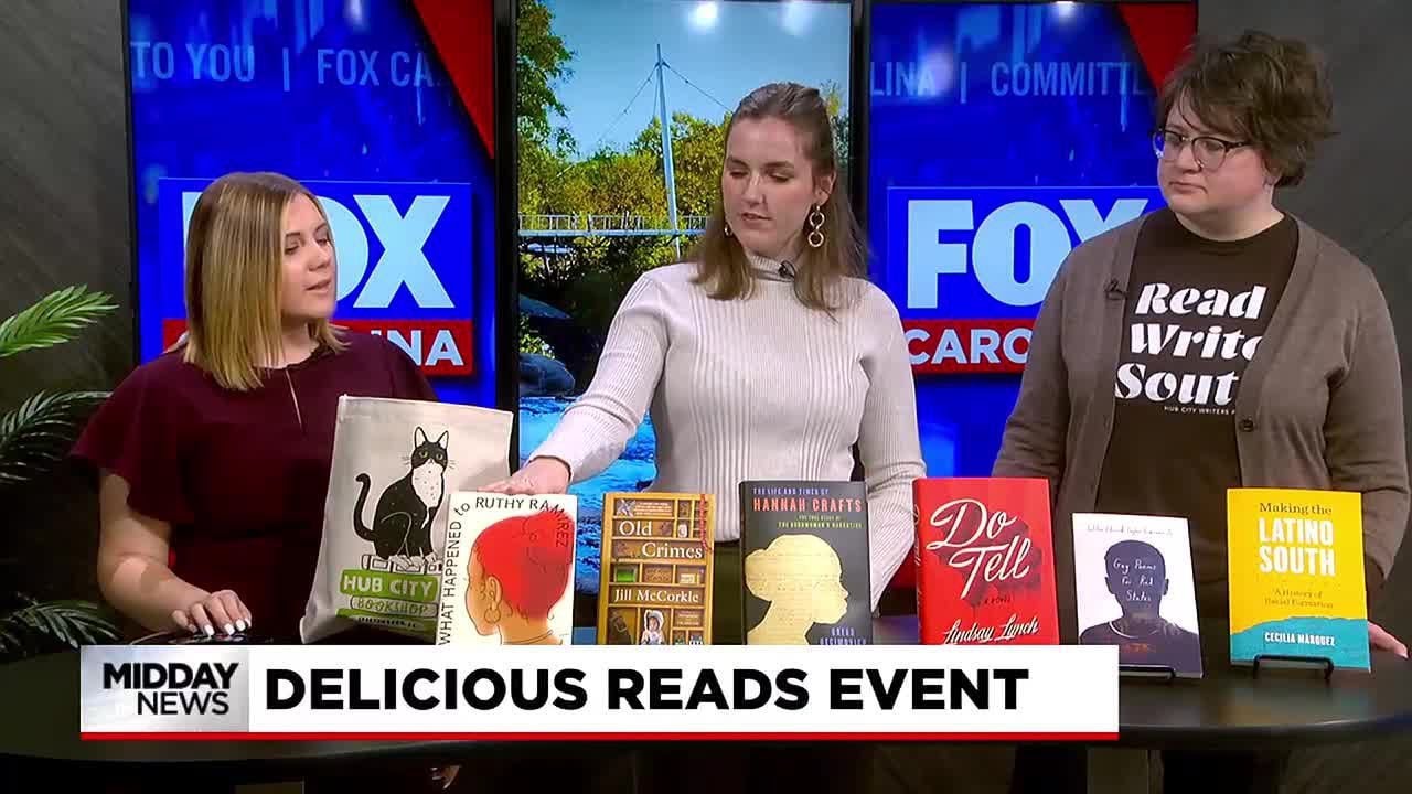Delicious Reads event in Spartanburg - YouTube