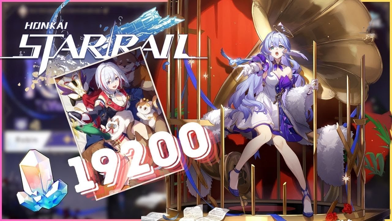 สุ่มกาชาหา Robin&LC Topaz 19200 เพชร!!! โดนหนักอีกแล้ววว Honkai Star ...