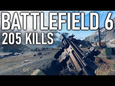 Battlefield 6 Multplayer Gameplay - 205 KILLS