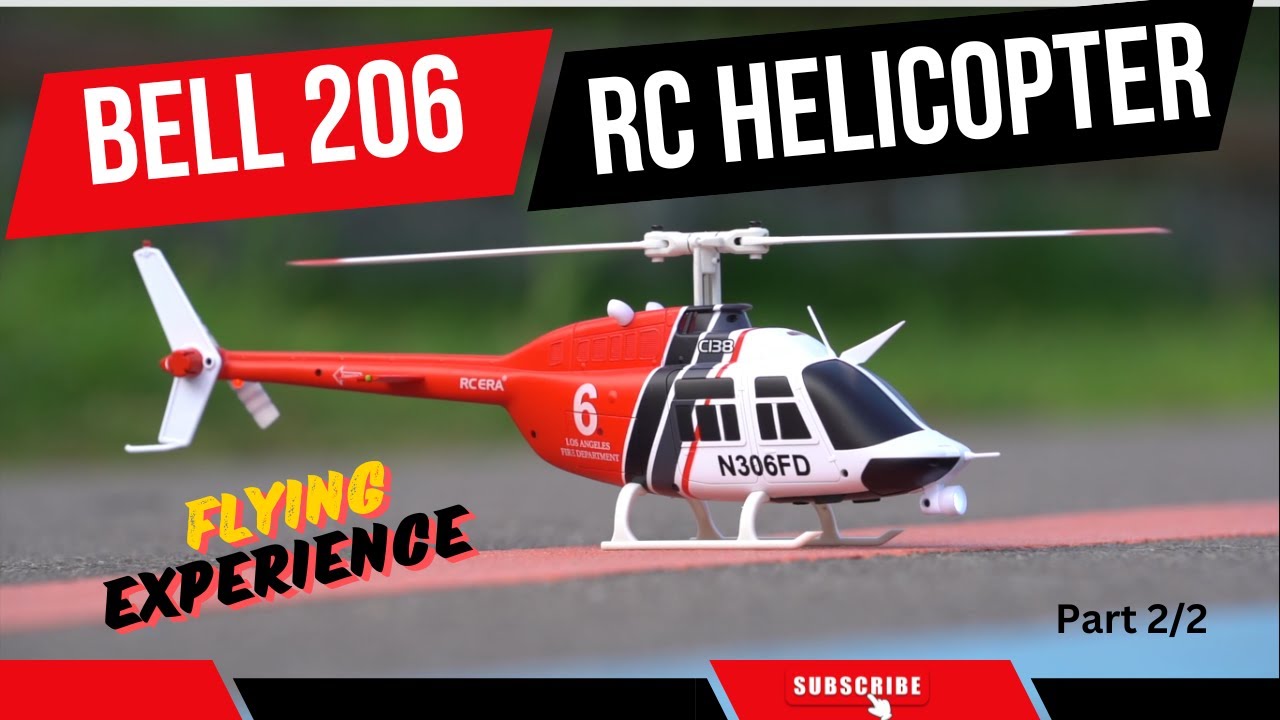 RC ERA C138 Bell206 RC Helicopter Flying Experience Video | part 2/2 ...