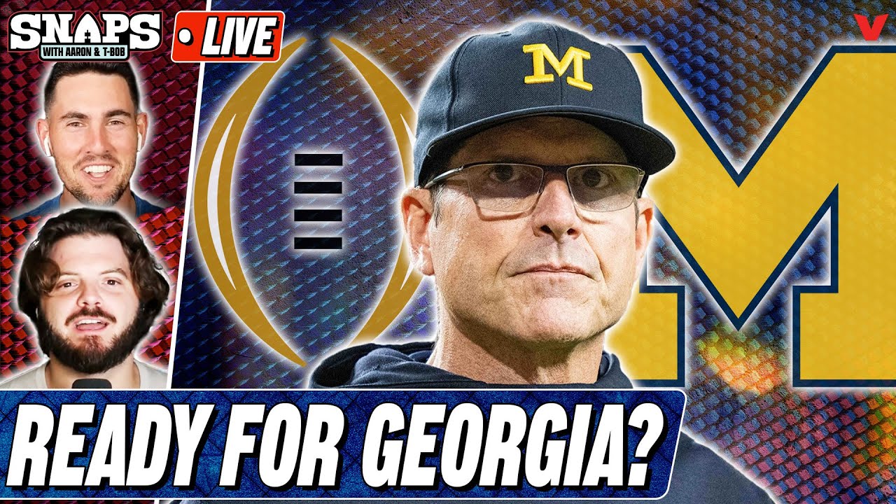 Can Jim Harbaugh and Michigan beat Georgia? + Why Brian Kelly needs to ...